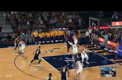 Nikola Jokic running the point in NBA2K18 - Eurohoops