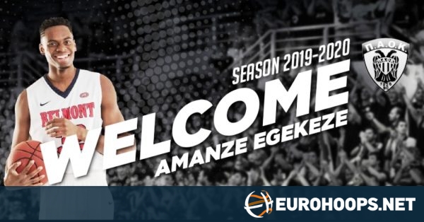 PAOK acquires Amanze Egekeze - Eurohoops