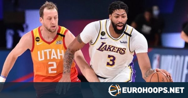 Anthony Davis banks 42 points against Utah as Lakers clinch No. 1 in ...