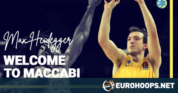 El Maccabi anuncia el fichaje de Max Heidegger - Eurohoops