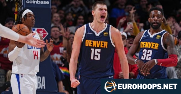 Jokic delivers game-winning block, Doncic scores 45 in loss - Eurohoops