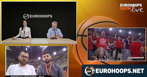 Eurohoops Show: Vol. 29: Πρώτη νίκη για τον Ολυμπιακό, άλλες δύο έμειναν - Eurohoops