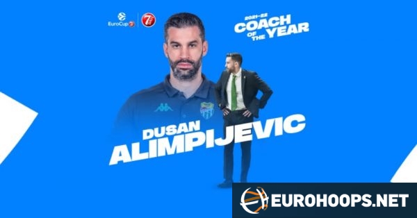 Dusan Alimpijevic named EuroCup Coach of the Year - Eurohoops