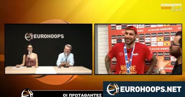 Eurohoops Show: LIVE από το ΣΕΦ για το Game 3 των Τελικών στη Stoiximan Basket League ανάμεσα ...