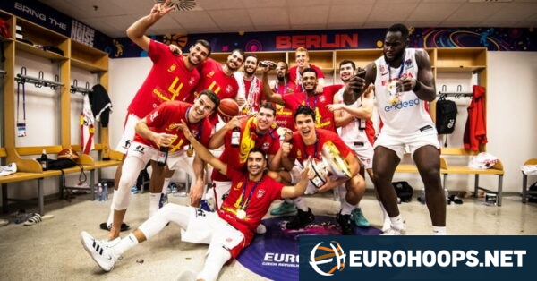 Usman Garuba jokingly inquires on the diet of Juan Hernangomez - Eurohoops