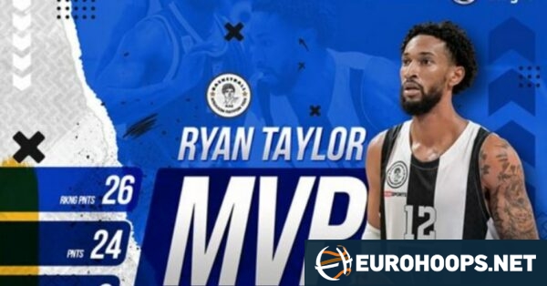 Basket League: MVP της 3ης αγωνιστικής ο Τέιλορ του Απόλλωνα (video) - Eurohoops