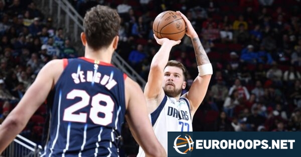 Historic night for Doncic against Houston, Sabonis with another triple-double - Eurohoops