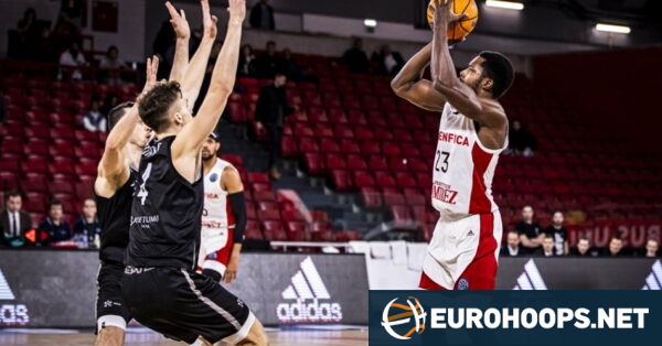 Streaking Benfica shortcircuits VEF Riga - Eurohoops