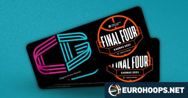 Enjoy the Final Four with a max price of €102* for the entire ticket ...
