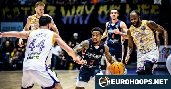 SIG Strasbourg celebrates the Quarter-Finals by beating Hapoel Holon ...