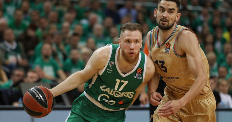Ignas Brazdeikis on the new Zalgiris Kaunas: "We will be very ...