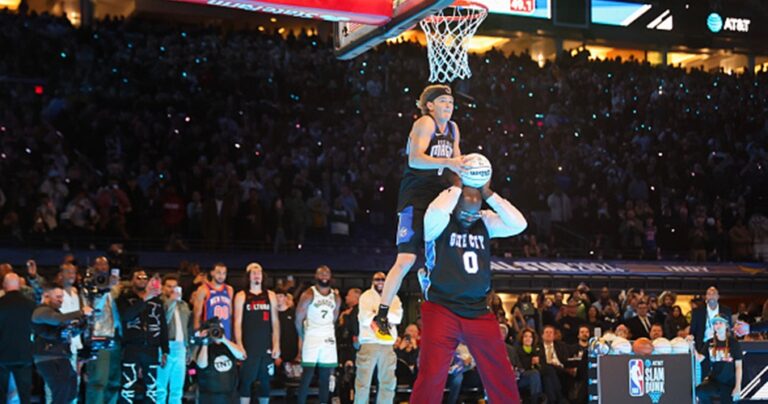 Mac McClung flies over Shaq to win 2024 Slam Dunk Contest - Eurohoops