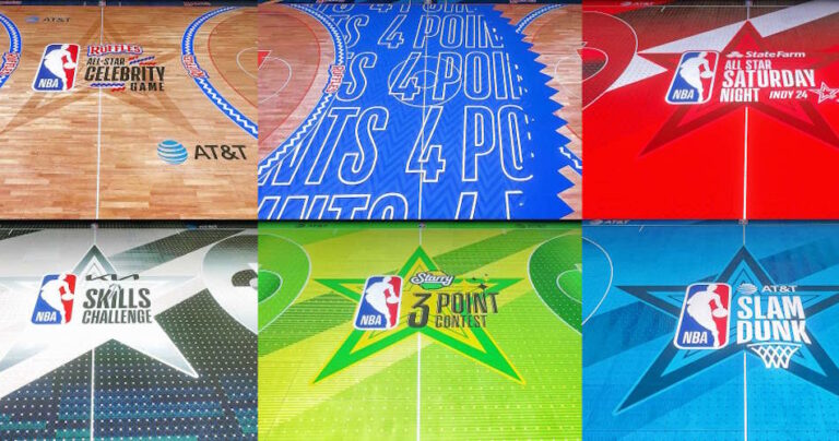 NBA follows with the introduction of a LED court in All-Star events ...