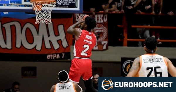 Moses Wright scores 16 points as Olympiacos dominates Promitheas ...