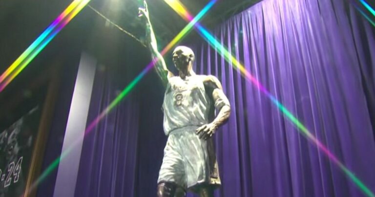 Lakers unveil first of three statues in honor of Kobe Bryant - Eurohoops