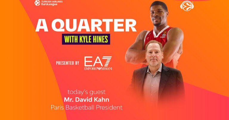 Paris president David Kahn visits A Quarter with Kyle Hines - Eurohoops