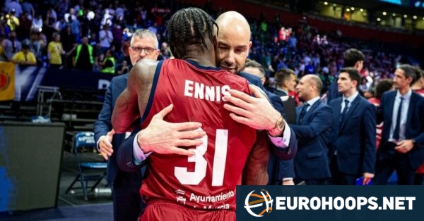 Dylan Ennis shares exciting meeting with Vassilis Spanoulis, proud for Murcia's bronze medal ...