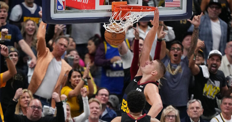 Jokic dunks over Timberwolves defense: “I am a freak of nature” - Eurohoops