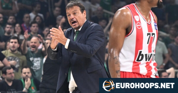 Ergin Ataman y el Panathinaikos han sido multados - Eurohoops
