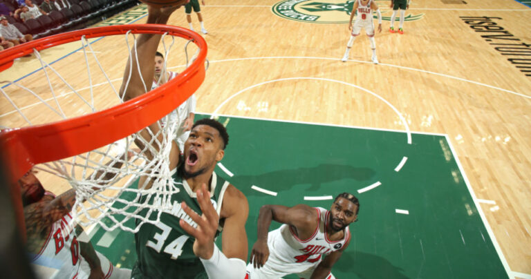 Giannis gets ‘vintage’ block on Sengun in narrow win - Eurohoops