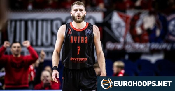Rytas captain Gytis Radzevicius named MVP of the BCL Group Phase ...