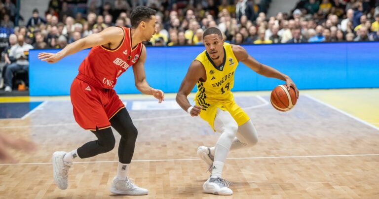 David Kramer's 43 points weren't enough for Germany against Sweden ...