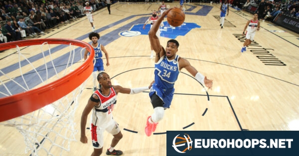 Giannis puts up first career 40-point triple-double in Bucks' sixth straight win - Eurohoops