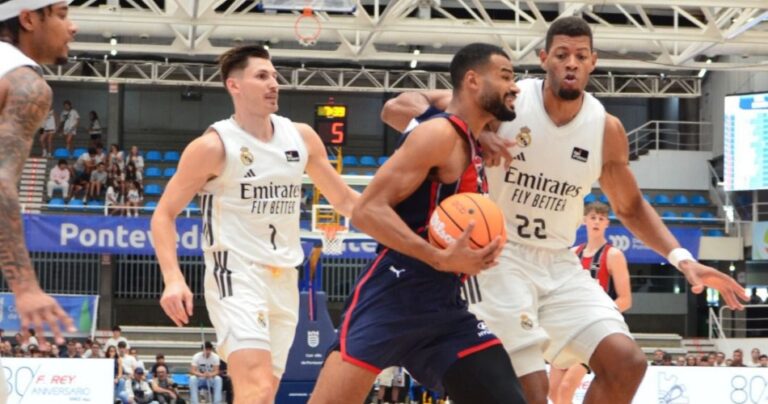 Real Madrid takes down Baskonia for third place in preseason tournament ...