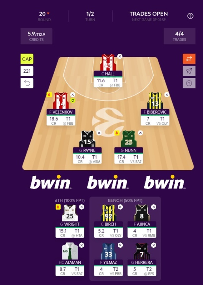 Euroleague Fantasy: Betting on Nunn and Biberovic, plus the Milutinov ...