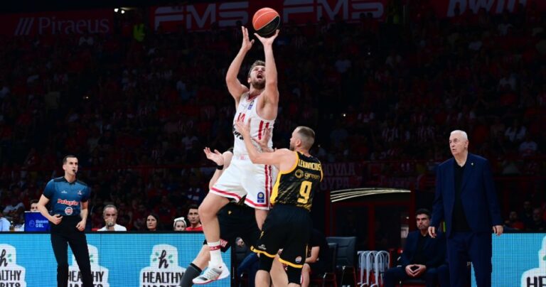 Olympiacos comienza la serie contra AEK con una victoria fácil - Eurohoops